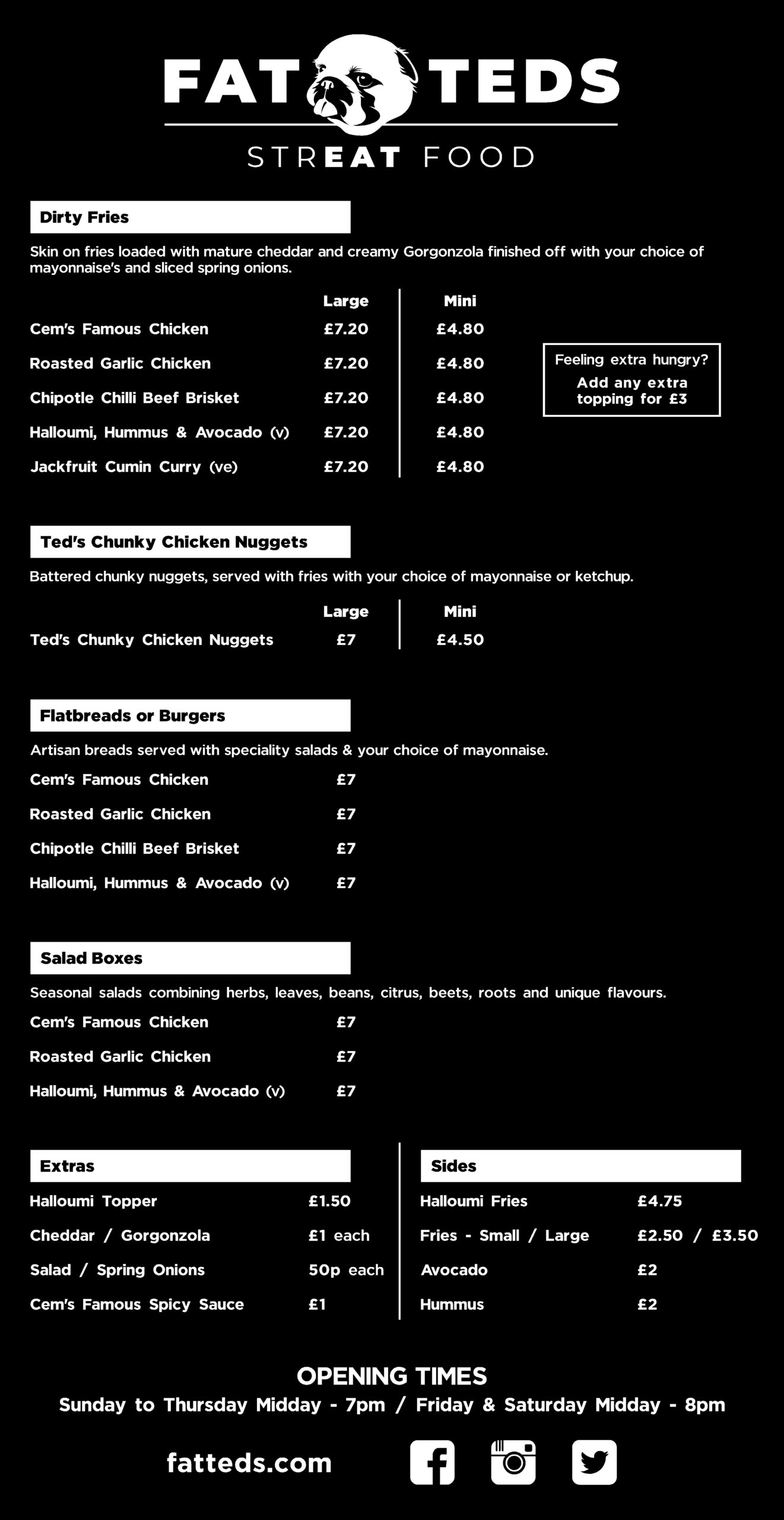 Home - Fat Teds Streat Food