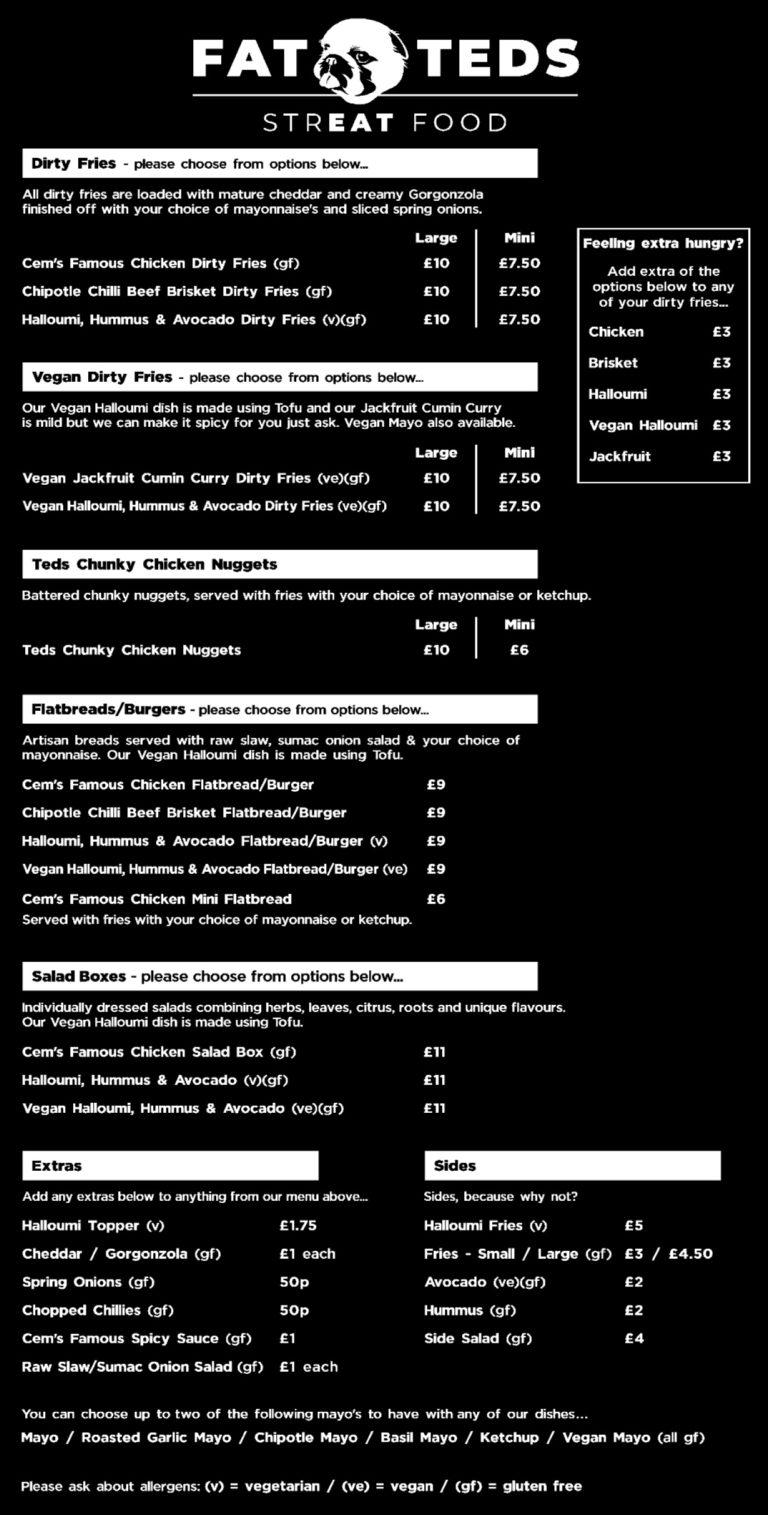 Home - Fat Teds Streat Food